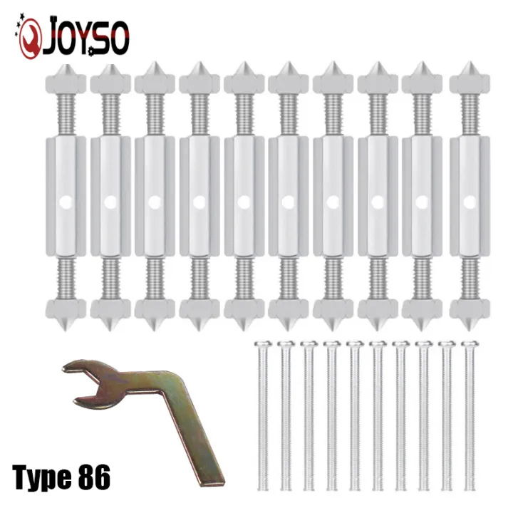 JOYSO Switch Socket Cassette Screws Support Rod Wall Mount Switch Box ...