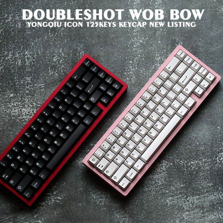 [A HOT] GMK WOB BOW 121 Keys Double Shot Keycap English Custom ...