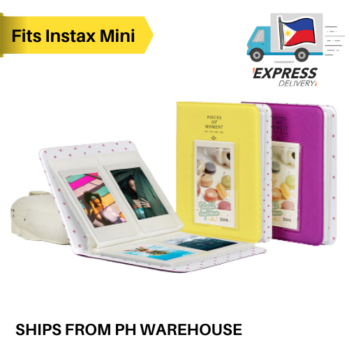 Fujifilm Instax Mini 64 Pocket Photo Album for Instax Mini Photo ...