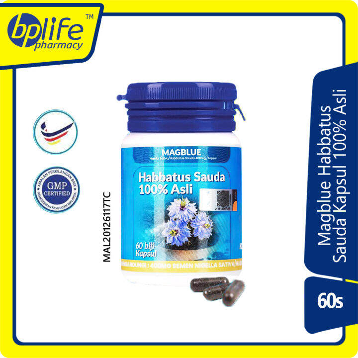 Magblue Habbatus Sauda Kapsul 100% Asli 60s | Lazada