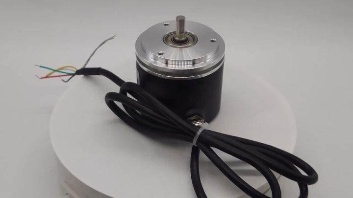 Solid Shaft 6mm Incremental Rotary Encoder- GHST58 Series Synchronous ...