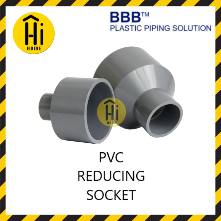 PVC Straight Reducing Connectors Water Pipe Garden Irrigation Water ...