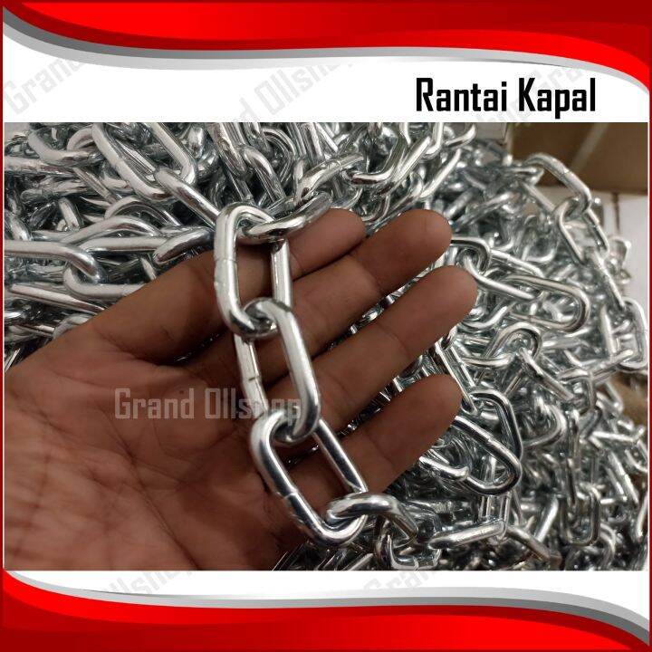 Rantai Besi Kapal Besar 3/16 5 MM / Rantai Kapal 3/16 5 MM / Rantai ...
