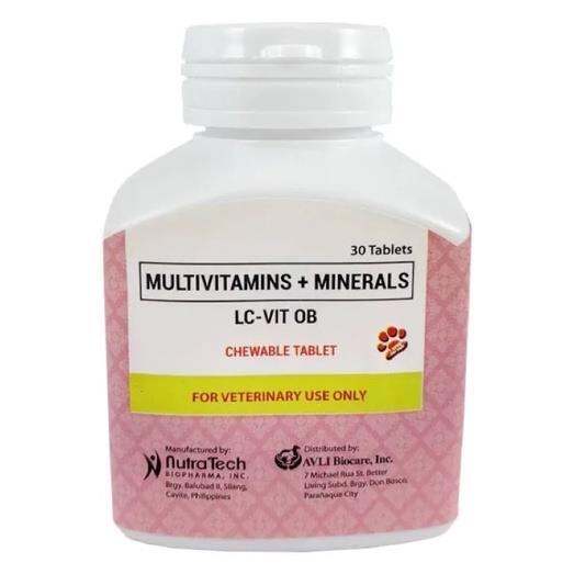 LC VIT OB TABLET (30pcs Chewables) | Lazada PH