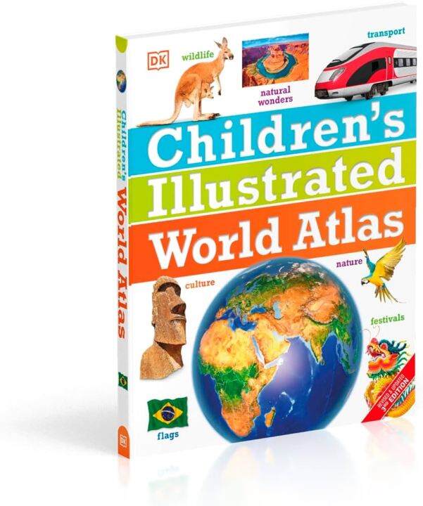 Children's Illustrated World Atlas by Kathleen Baker [PDF Format] [ebooks] [children's book ...