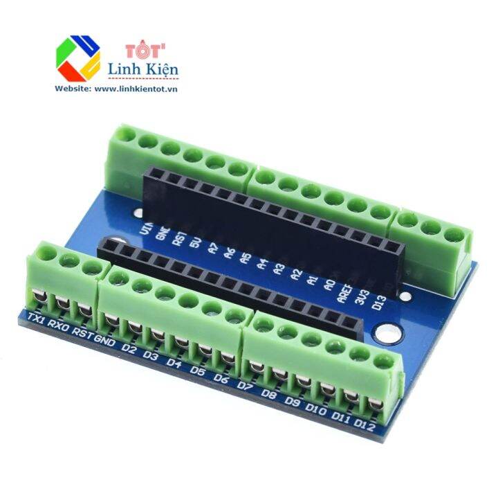 Shield IO Arduino Nano - Board Mở Rộng Chân Arduino Nano | Lazada.vn