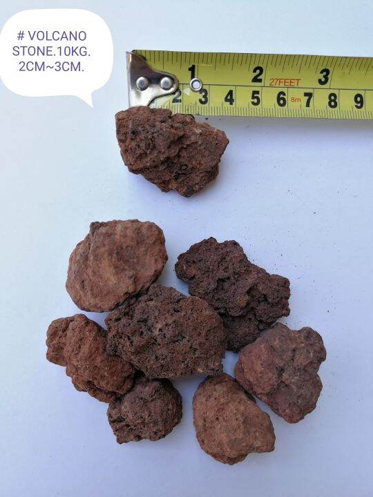 Volcanic Rock 10kg [S] Lava Stone Volcano Aquarium Fish Ikan Akuarium ...