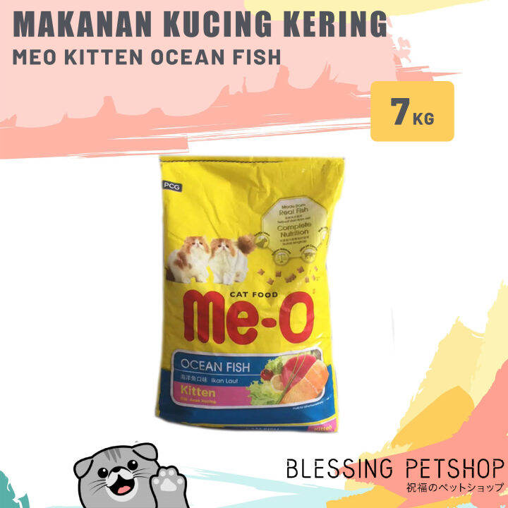 MEO KITTEN OCEAN FISH 7KG MAKANAN KUCING | Lazada Indonesia