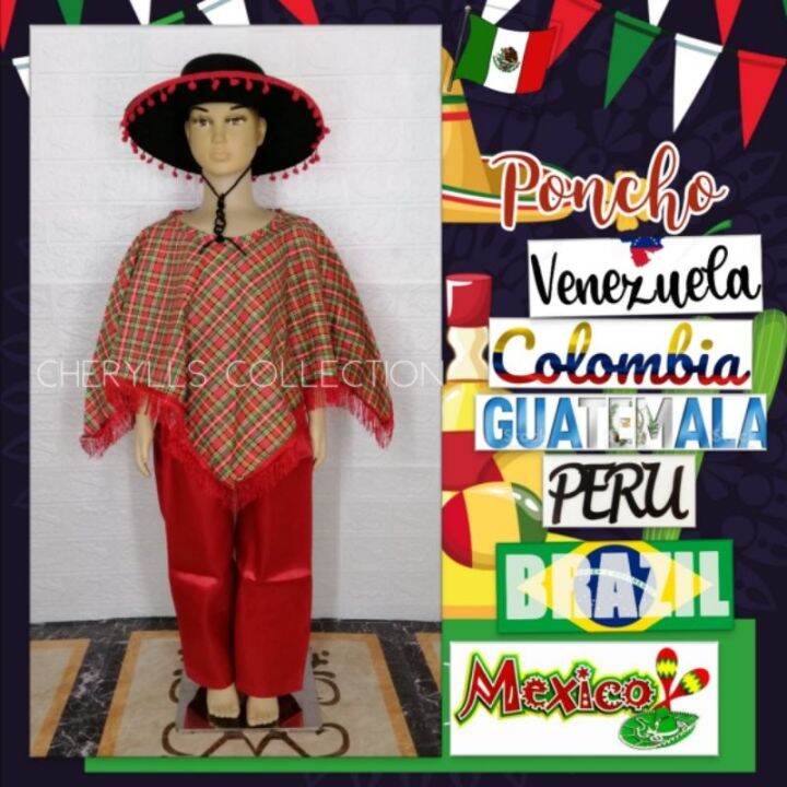 Mr MEXICO United Nations costume Brazil Guatemala Venezuela Colombia ...