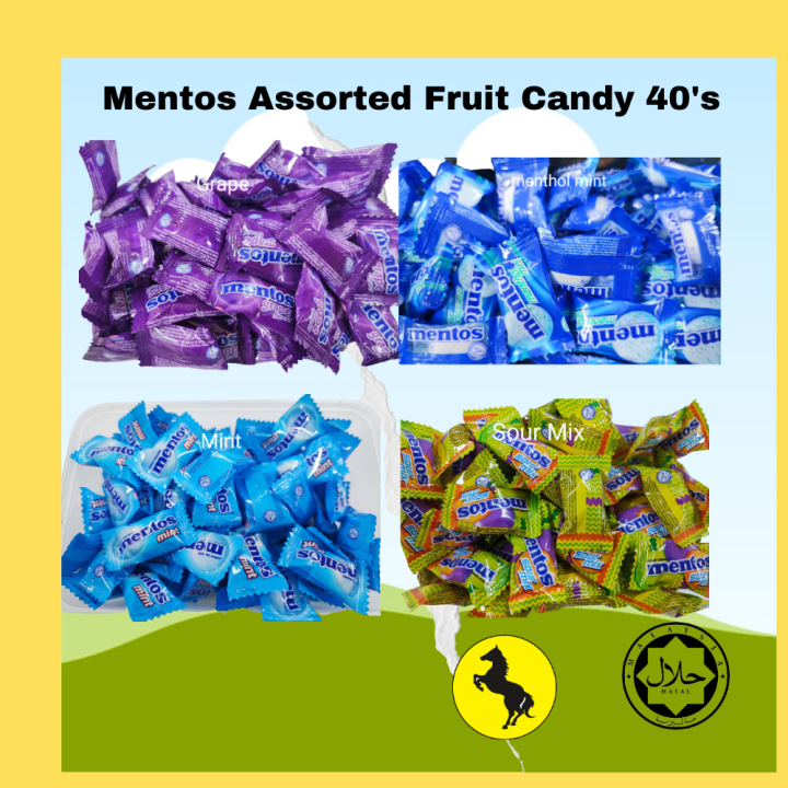 Mentos Assorted fruit candy 40's | Lazada