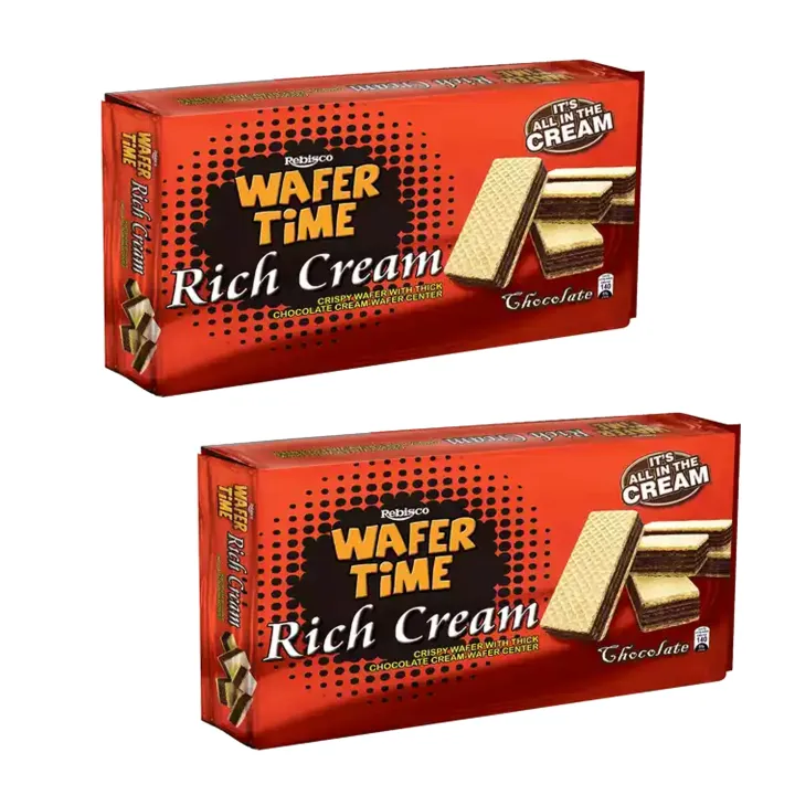Rebisco Wafer Time Rich Cream Chocolate 10pcs x 2 | Lazada PH