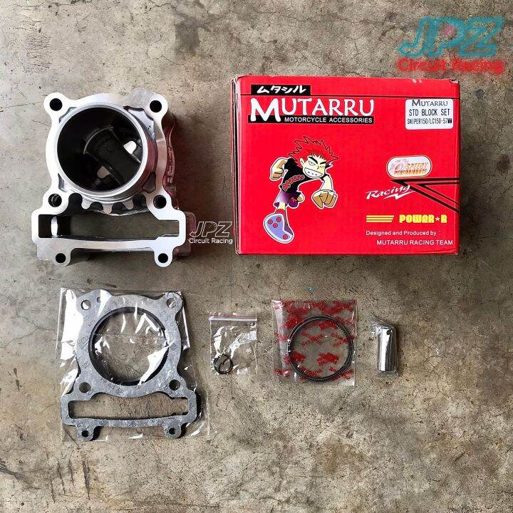 MUTARRU STANDARD ENGINE BLOCK for YAMAHA SNIPER 150 (57mm) | Lazada PH