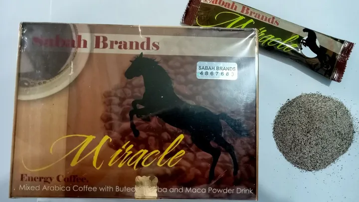 Original Authentic Miracle Coffee Sabah Brand 20 sachets | Lazada PH