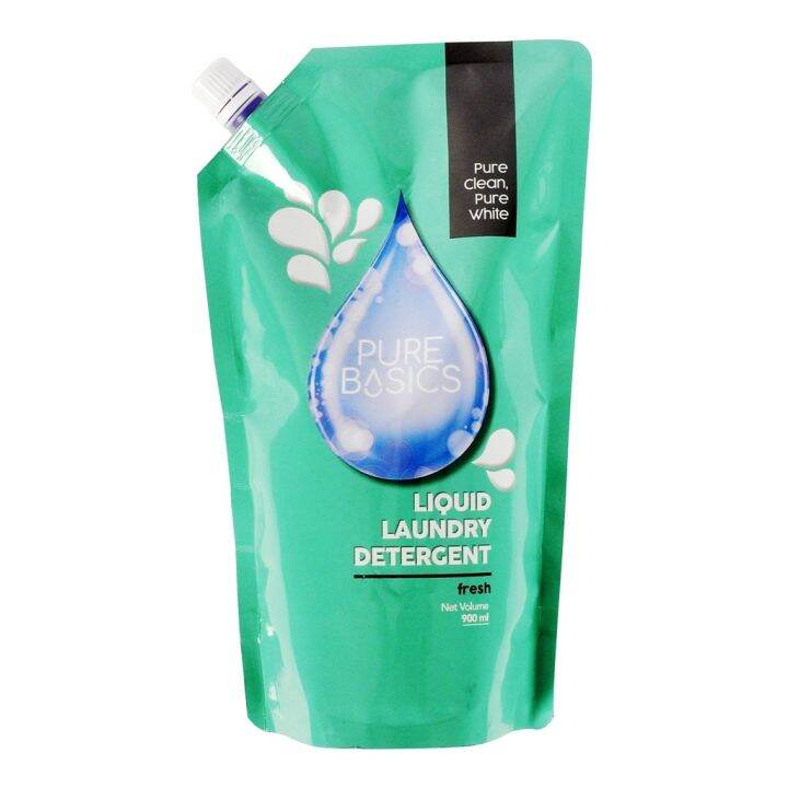 Pure Basics Liquid Laundry Detergent Fresh 900ML Refill | Lazada PH