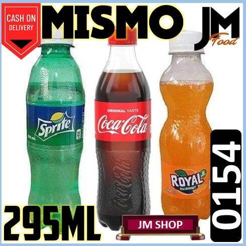 JM FG-0154 | JM Foods | Coke Mismo | Sprite Mismo | Royal Mismo 295ML [JEWEL MERC] | Lazada PH