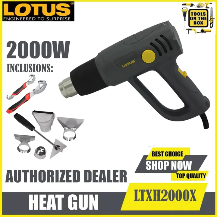 Lotus LTXH2000X Heat Gun 2000W Heavy Duty | Lazada PH