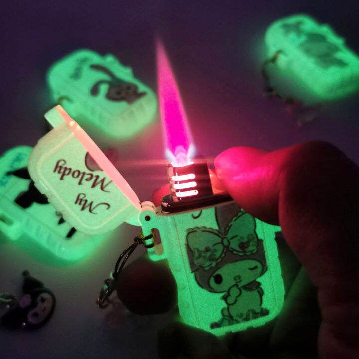 Hello Kitty Lighter Kuromi My Melody Lighter Sanrioed Cinnamoroll ...