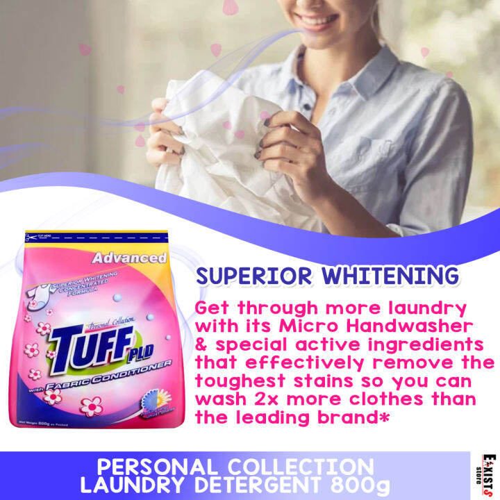 Personal Collection Tuff Laundry Detergent Superior Whitening 800g ...