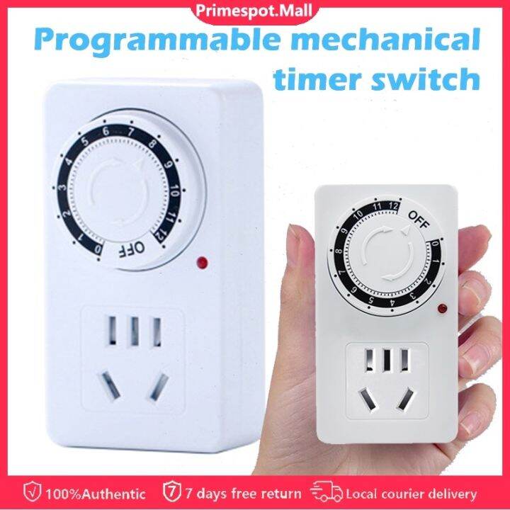 【in stock】 12 Hour Cyclic Timer Switch Kitchen Loop Universal Timing ...