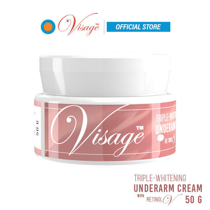 Visage TRIPLE-WHITENING UNDERARM CREAM with RETINOL 50g - Underarm ...
