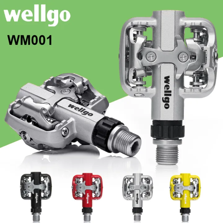 Wellgo WM001 Self-Locking แป้นเหยียบจักรยานเสือภูเขา Mtb คันเหยียบไร้ ...