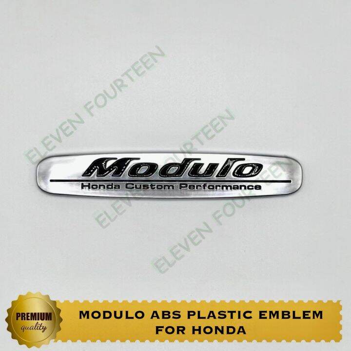 Modulo 3D Emblem Badge Decal for Honda | Lazada PH
