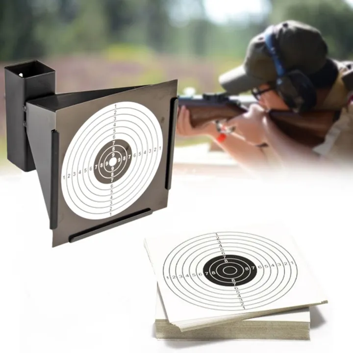 ZRHQYN Black/White Shooting Practice Hunting Accessories 14x14cm Funnel ...