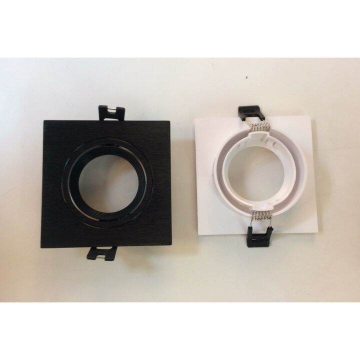 Downlight case MR16 PVC Housing Square/Round | Lazada PH