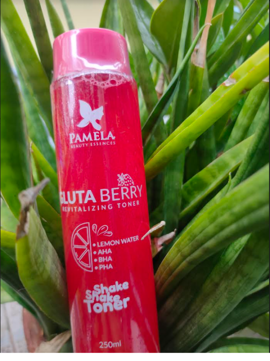 Pamela Gluta Berry Revitalizing Toner New Look 250ml with Lemon Water ...