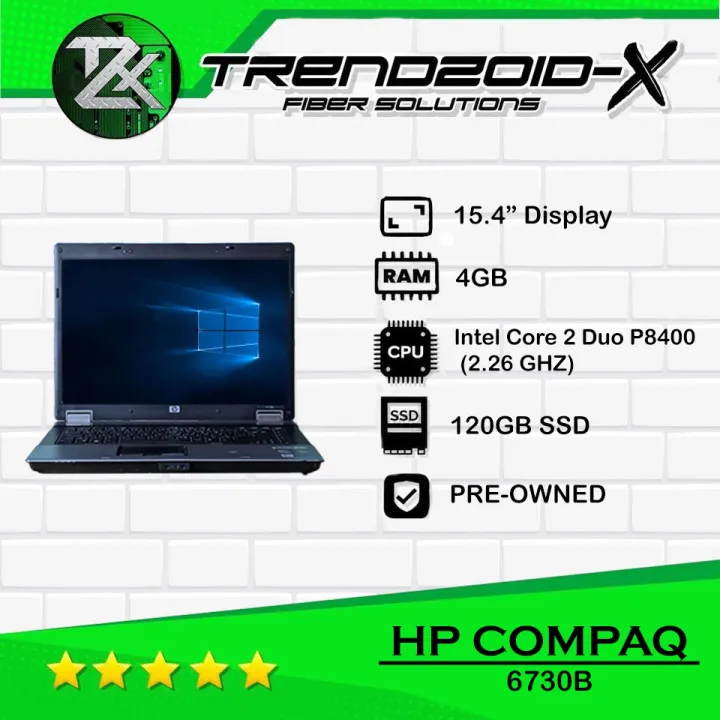HP Laptop Compaq 6730B TRENDZOID-X FIBER SOLUTIONS | Lazada PH