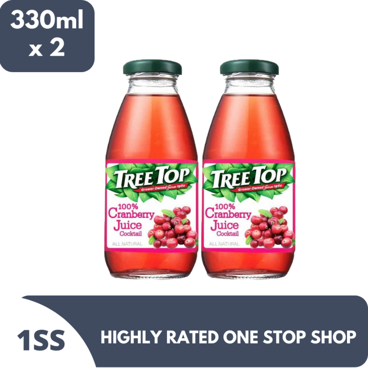 Tree Top 100% Cranberry Juice 300ml x 2 | Lazada PH