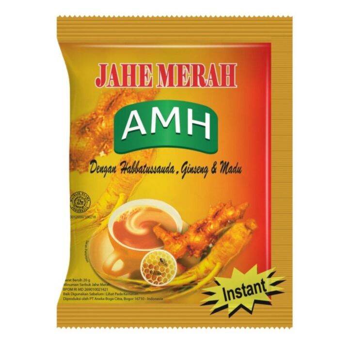 jahe amh , Jahe Merah Super AMH, jahe super amh , JAHE seduh isi 10 ...