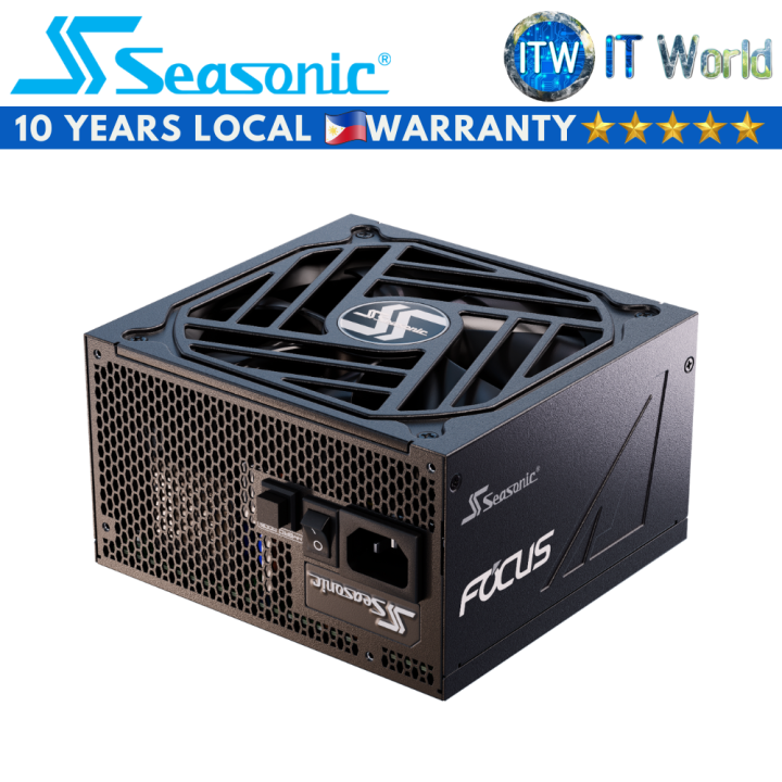 Itw | Seasonic Focus GX-750 ATX3.0 750W 80+ Gold Fully Modular Power Supply Unit (SSR-750FX3 ...