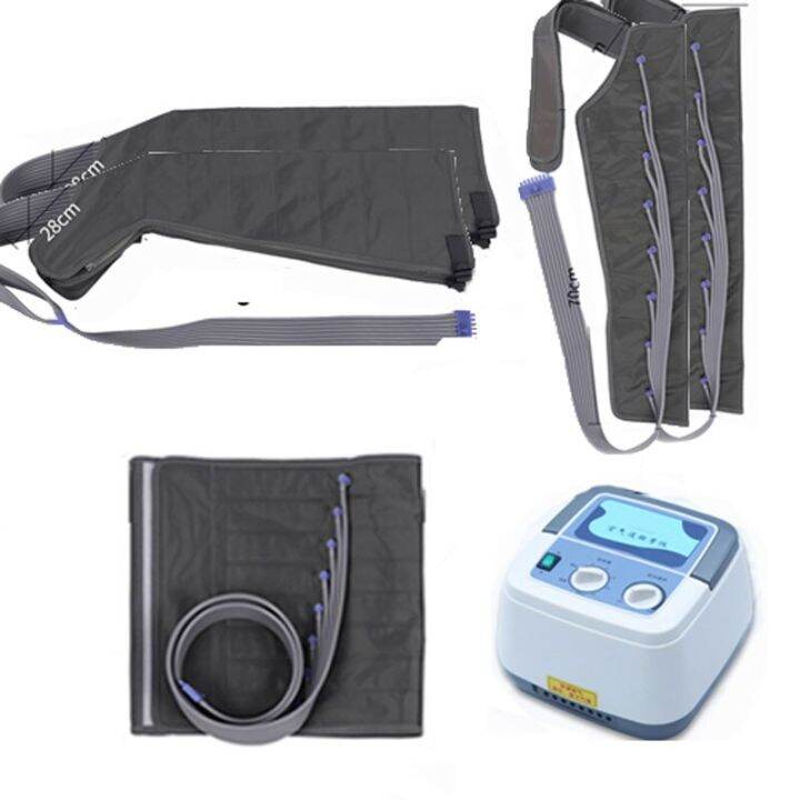 8 Airbag Pressotherapy Air Compression Leg Foot Massager Vibration