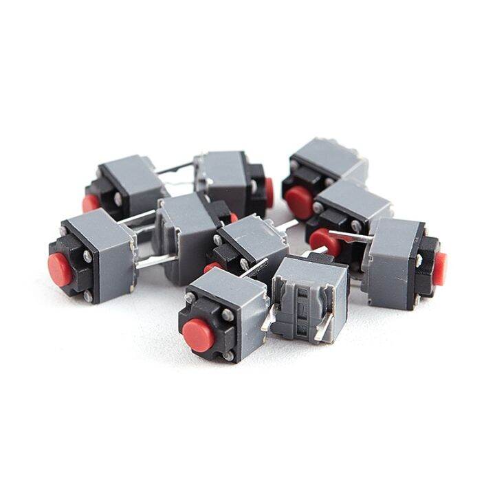 10Pcs Kailh Mute Button 6x6x7.3 Silent Switch Wireless Mouse Wired ...