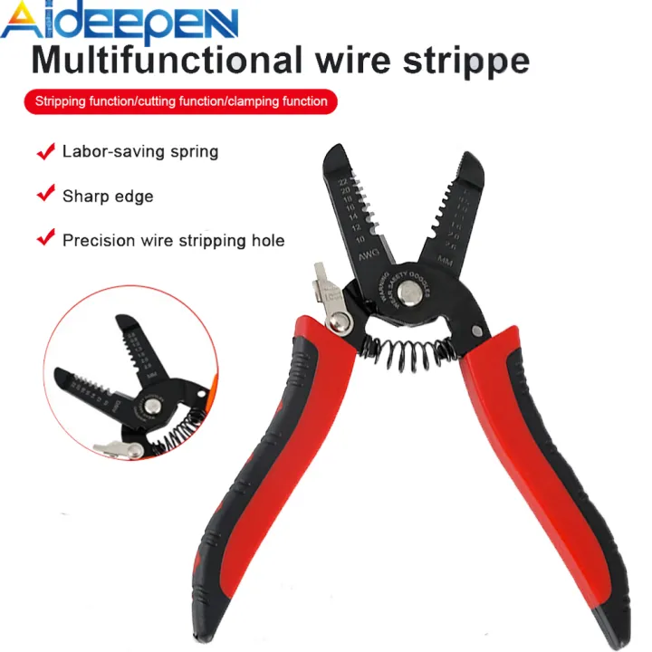 【Ready Stock】Original Diymore Multifunctional Seven-in-one Automatic Cable Stripper | Lazada PH