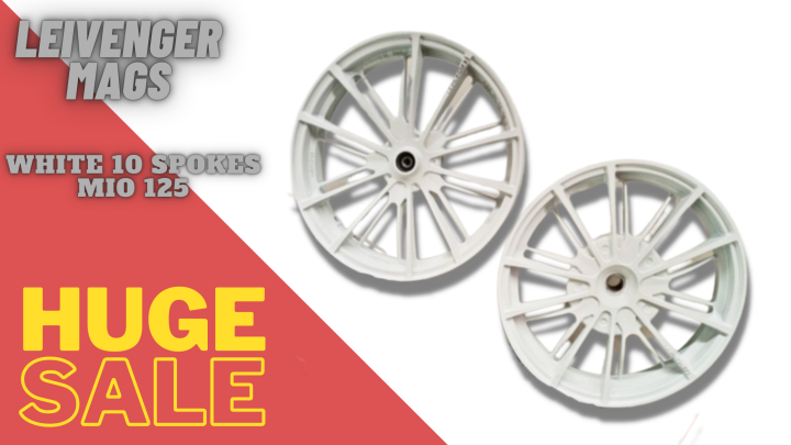 LEIVENGER MAGS/RIMS 10 SPOKES FOR YAMAHA MIO 125 | Lazada PH
