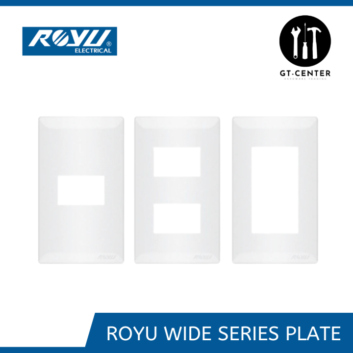 ROYU Wide Series Plate / RWP1-1gang plate / RWP2-2gang plate / RWP3 ...