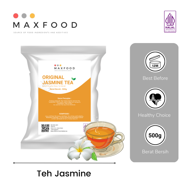 Original Jasmine Tea / Bubuk Minuman Teh Rasa Melati 500 GR | Lazada ...