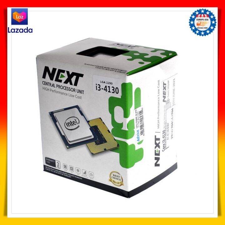 INTEL CPU CORE I3 - 4130 LGA 1150 (NEXT) {EU&USA} | Lazada.co.th
