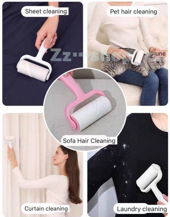 Hair Lint Remove Roller Reusable Dirt Dust Pet Fur Sticky Buddy | Lazada PH
