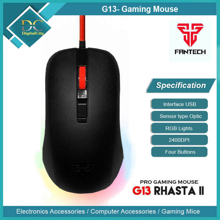 DIGITAL Fantech G13 Rhasta II Pro Gaming Mouse | Lazada PH