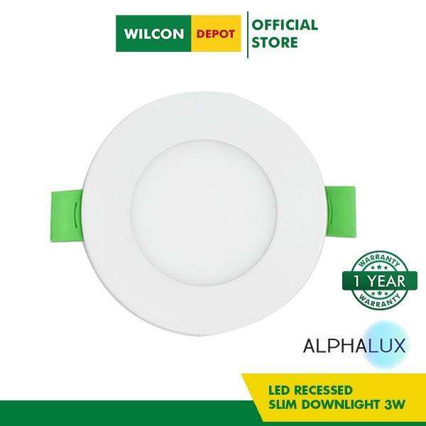 ALPHALUX 3W Warm White 3000K Led Light Slim Downlights Round RML-99 by ...