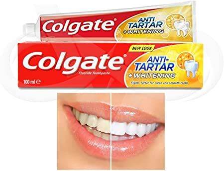 Colgate Anti-Tartar + Whitening Toothpaste 100mL | Lazada PH