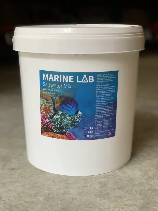 Marine Lab Saltwater Mix USA 10 Kg Perfect for Fish-only Tanks | Lazada PH