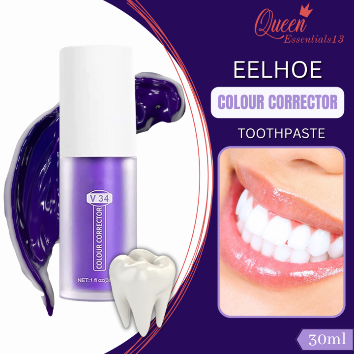 Original COLOUR CORRECTOR 30ml - V34 Colour Corrector Toothpaste ...