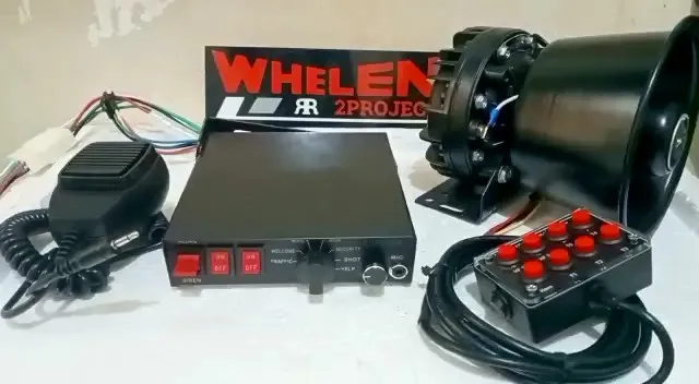 MODUL SIRINE CJB 200W INJECK WHELEN HHS HF1 HF2 PROGRAMMABLE SIREN ...