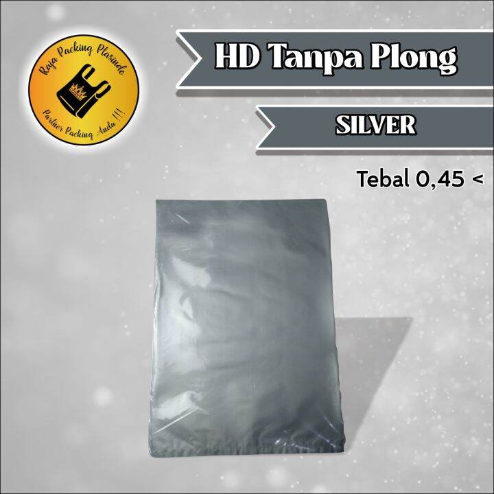 Plastik Packing HD Tanpa Plong Uk 15x22 Isi 100 lembar Tebal 0,45 ...