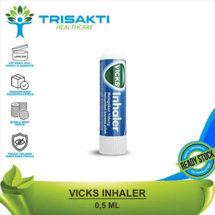 Vicks Inhaler Meringankan Gejala Batuk Pilek Dan Flu | Lazada Indonesia