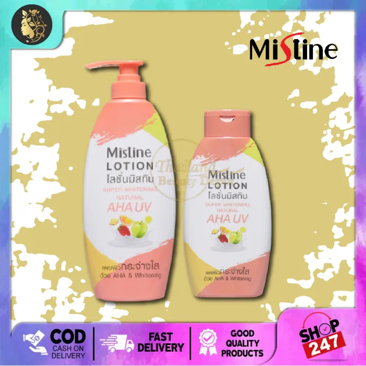 Mistine Lotion Super Whitening Natural AHA UV | Lazada.co.th